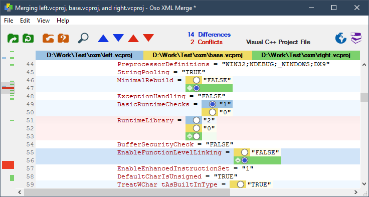 Oso Corporation | Oso XML Merge - Screenshots